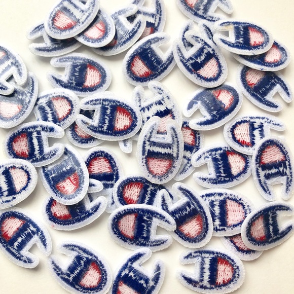 Champion | Accessories | 5 Champion Iron On Logo Patches | Poshmark